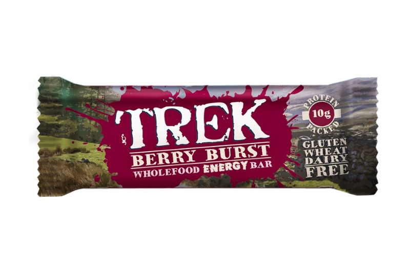 Berry Burst Protein Bar 55g (Trek) | Healthy Supplies