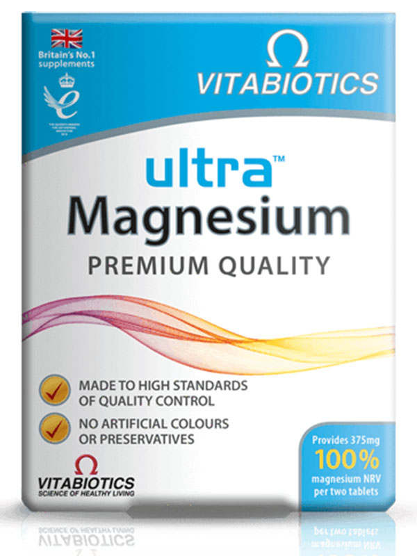 Ultra Magnesium, 60 Tablets (Vitabiotics) | Healthy Supplies