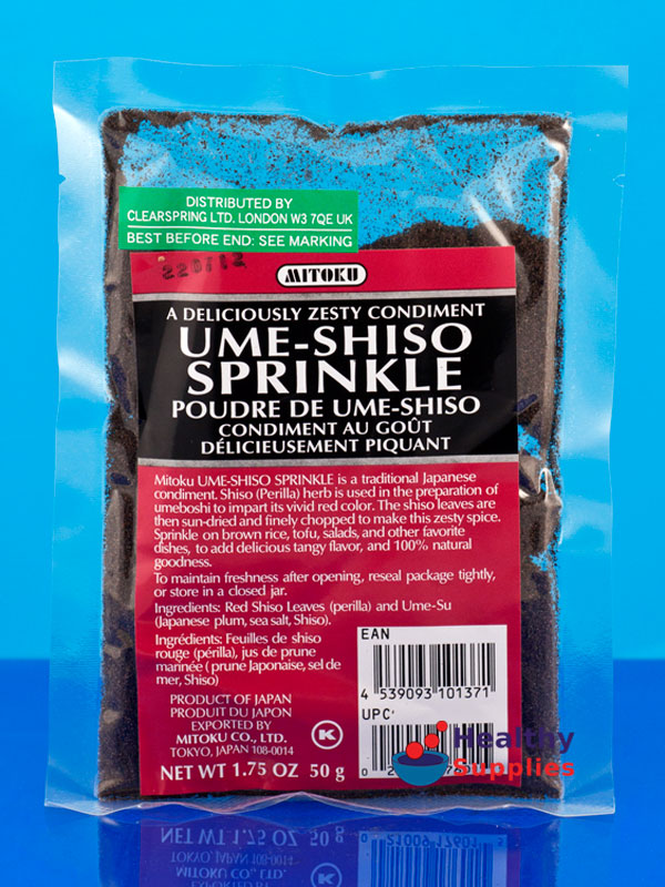 Ume-Shiso Sprinkle 50g Clearspring | Healthy Supplies