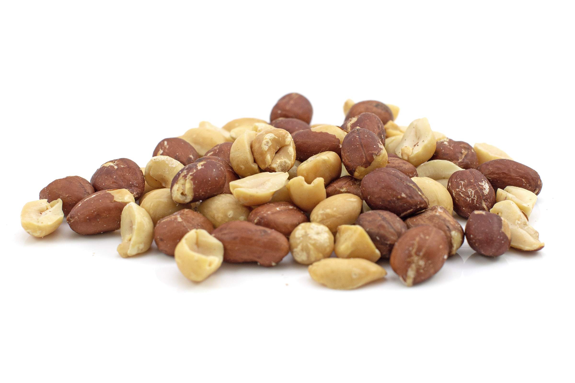 Unsalted Roasted Peanuts with Skin 500g (Sussex Wholefoods) | Healthy ...