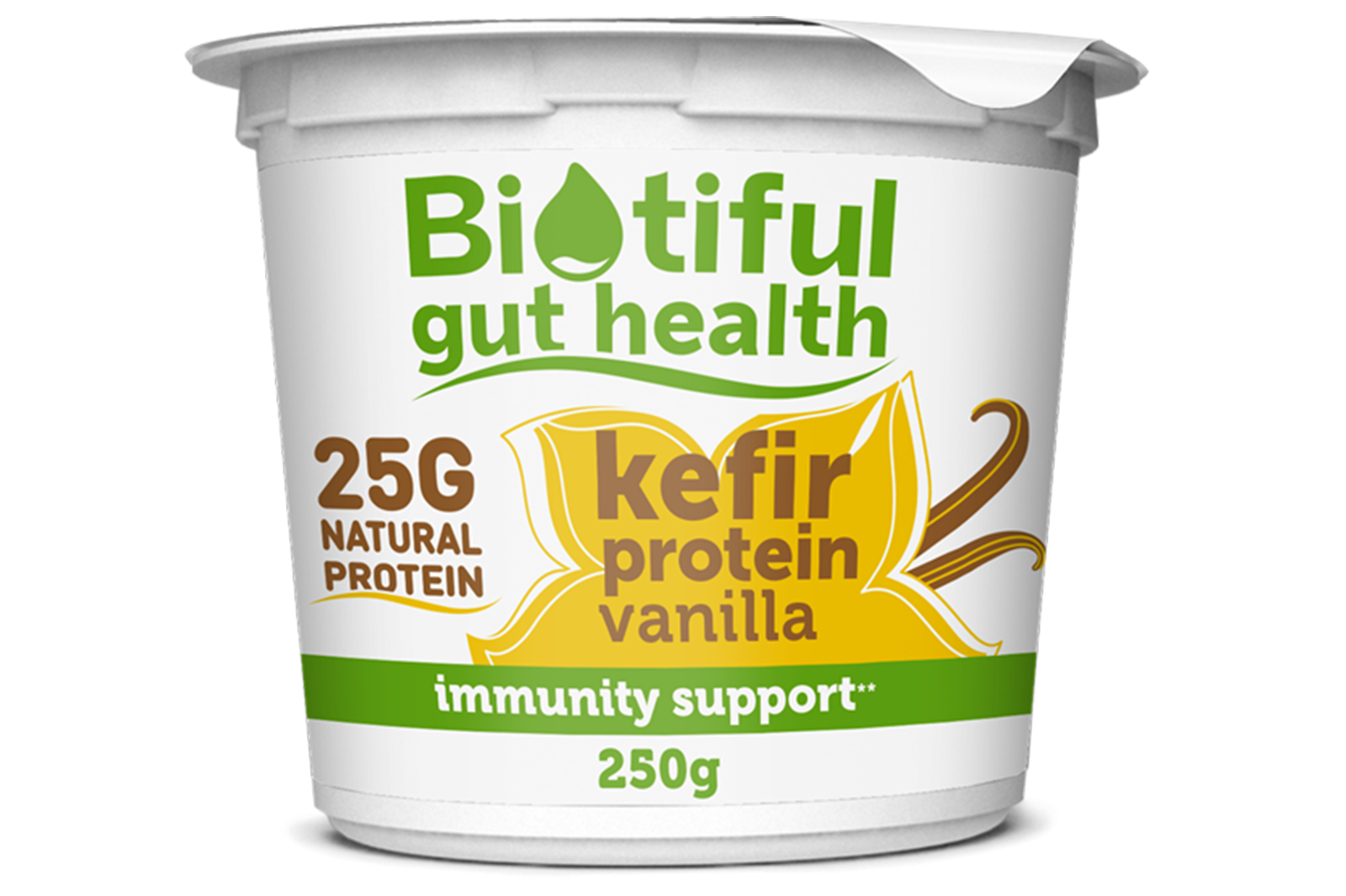 Vanilla Protein Kefir 250g (Biotiful Dairy) | Healthy Supplies