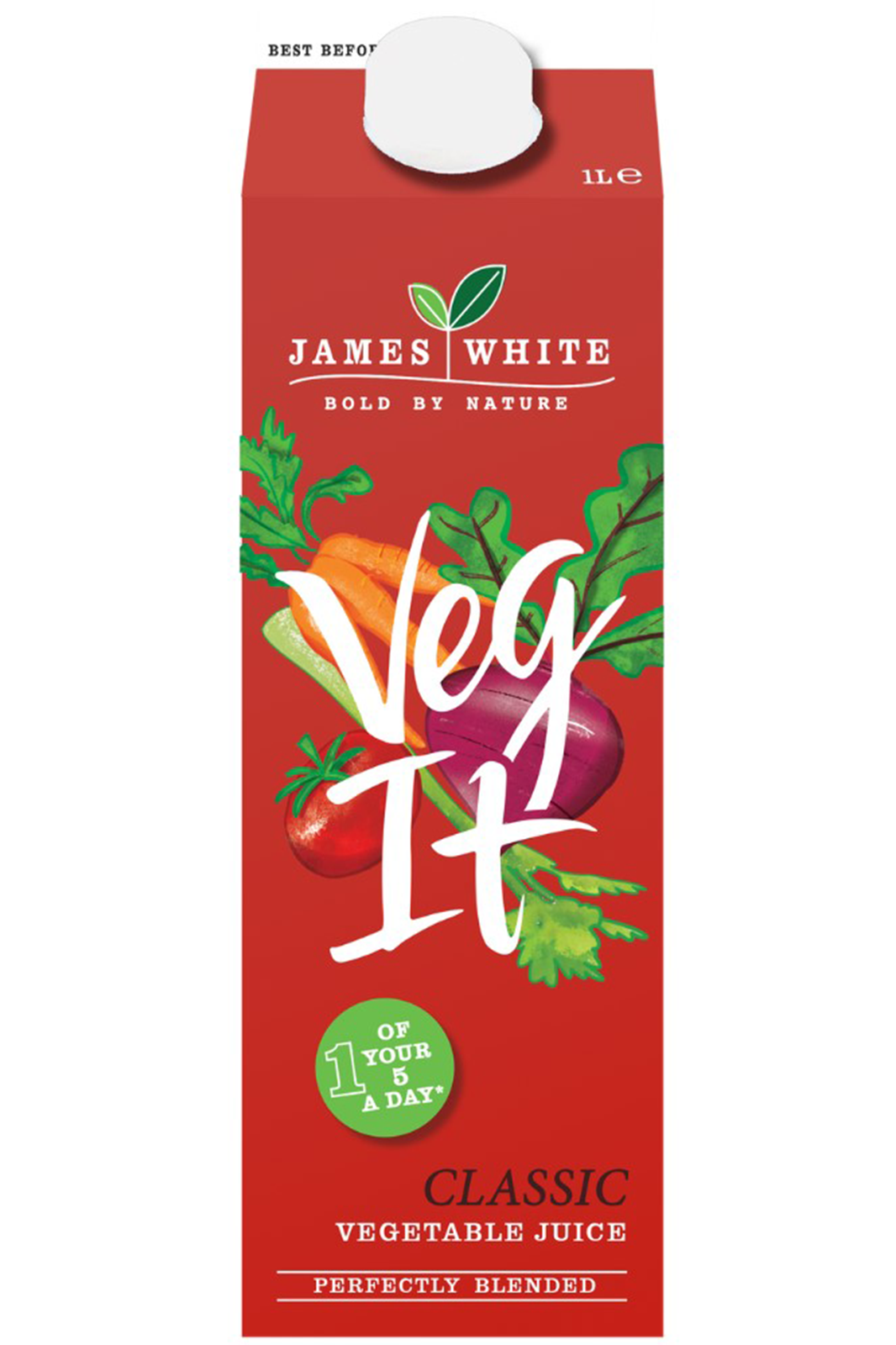 Veg It Juice 1L (James White) | Healthy Supplies