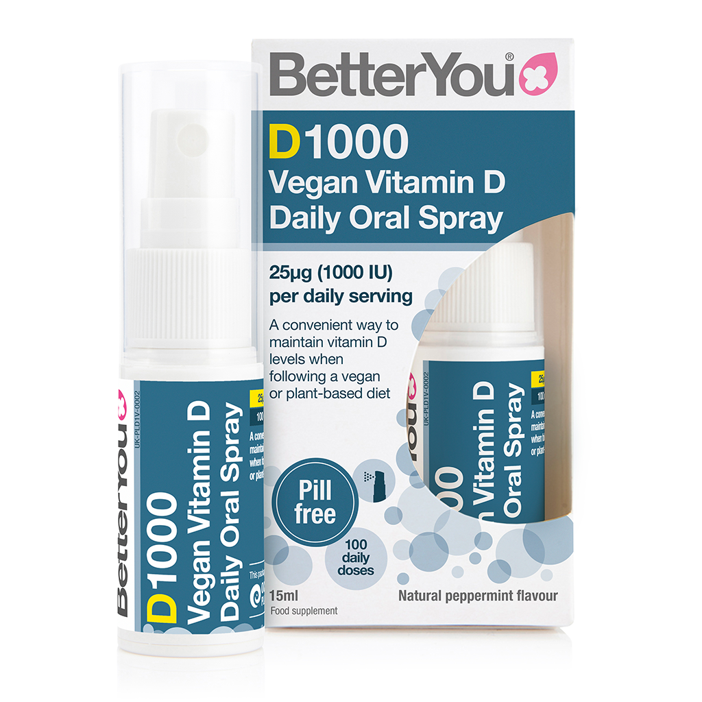 D1000 Vegan Vitamin D Oral Spray 15ml (BetterYou) | Healthy Supplies
