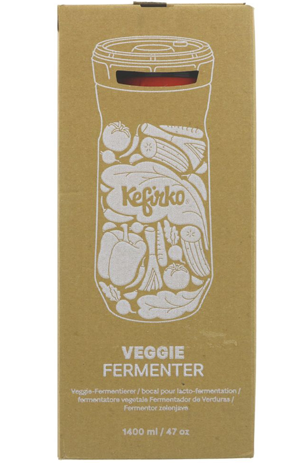 Vegetable Fermenter 1.4L (Kefirko) | Healthy Supplies