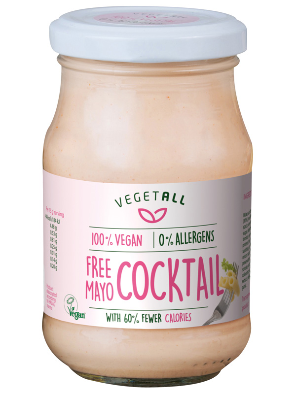 Ketchup & Mayonnaise Cocktail, Allergen-free 225ml (Vegetall) | Healthy ...
