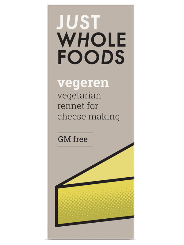VegeRen 30ml, Vegetarian Rennet (Just Wholefoods) | Healthy Supplies