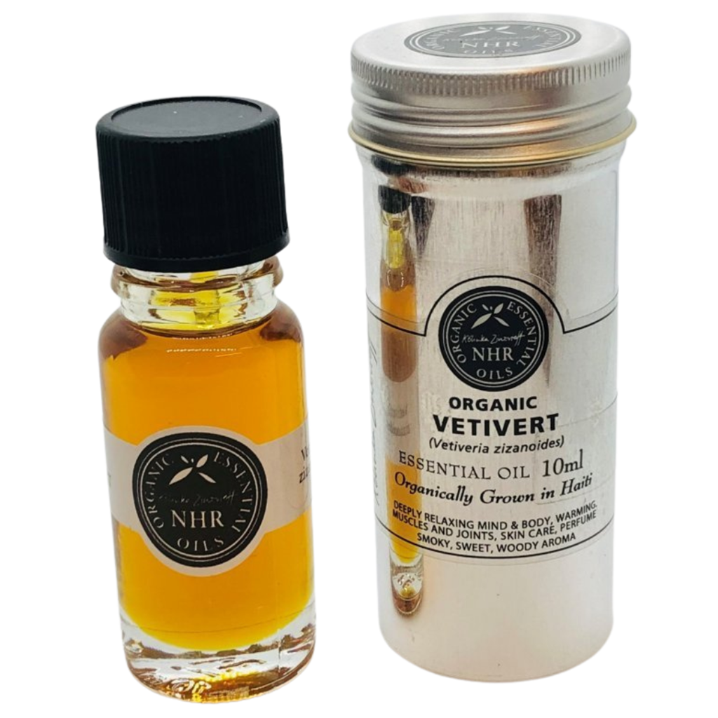 Organic Food Grade Vetivert Oil 5ml (NHR Organic Oils) | Healthy Supplies