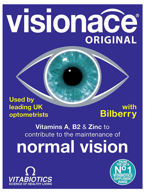 Visionace Original, 30 Tablets (Vitabiotics) | Healthy Supplies