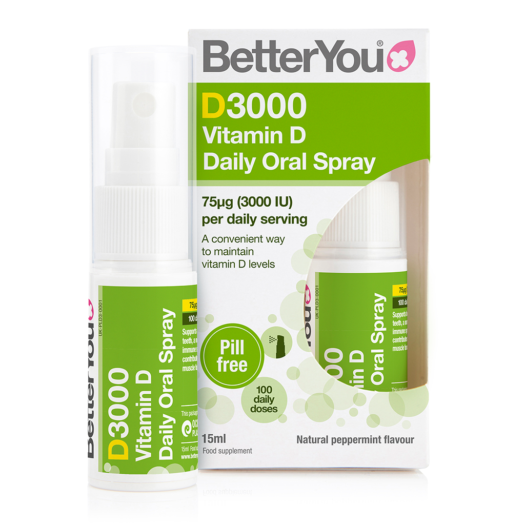 D Lux 3000 Vitamin D Oral Spray 15ml (BetterYou) | Healthy Supplies