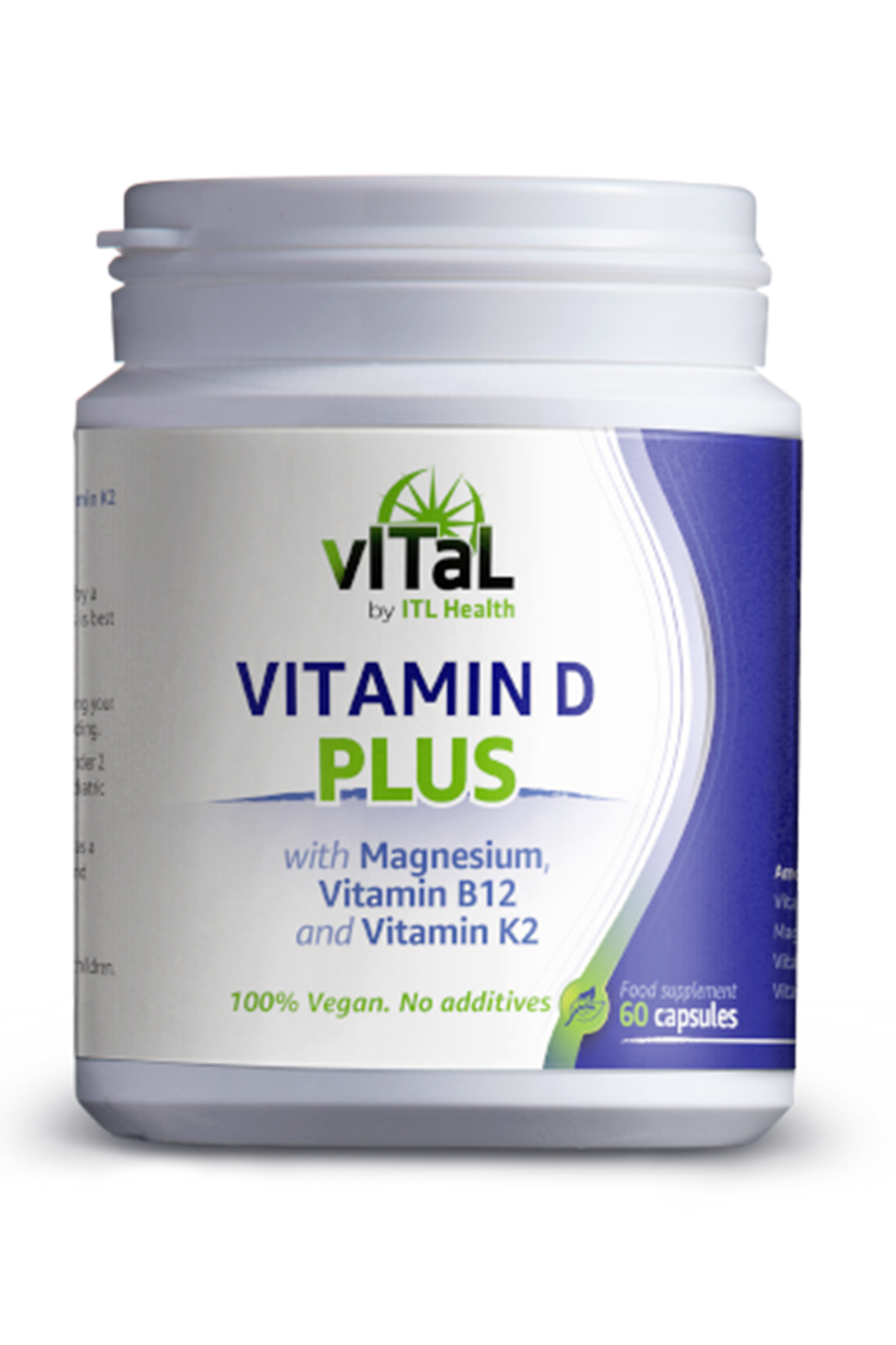 Vitamin D Plus 60 Capsules (MAG365) | Healthy Supplies