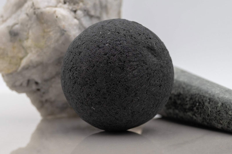 Volcanic Lava Salt Bath Bomb (Cures & Curses) | Healthy Supplies