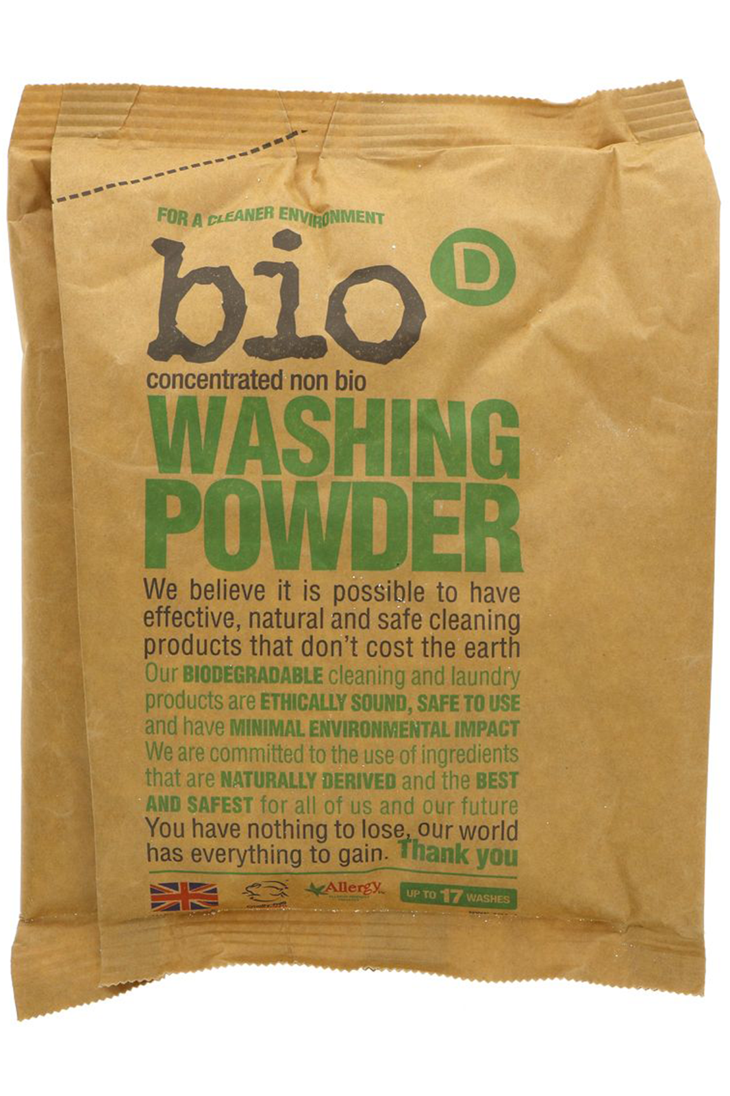 Concentrated Washing Powder 1kg (Bio-D) | Healthy Supplies