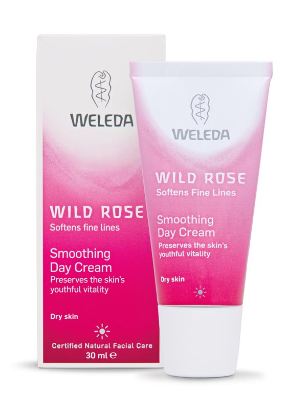 Wild Rose Smoothing Day Cream 30ml (Weleda) | Healthy Supplies