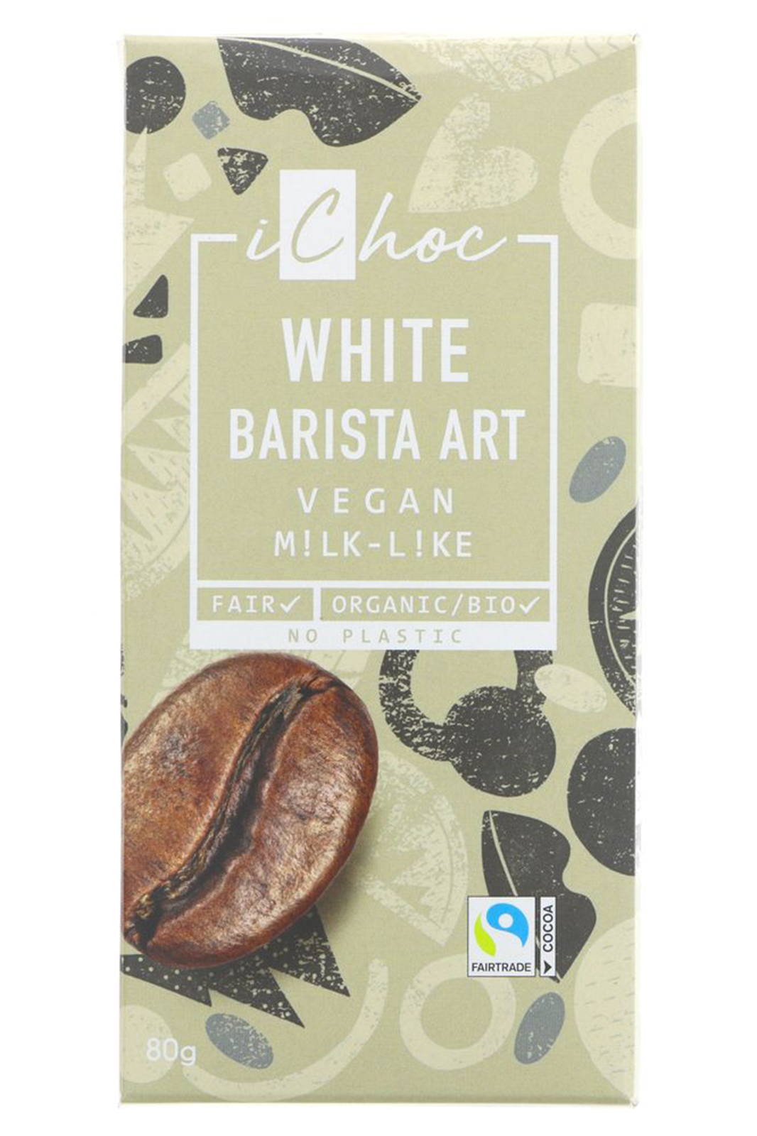 Organic White Barista 80g (iChoc) | Healthy Supplies