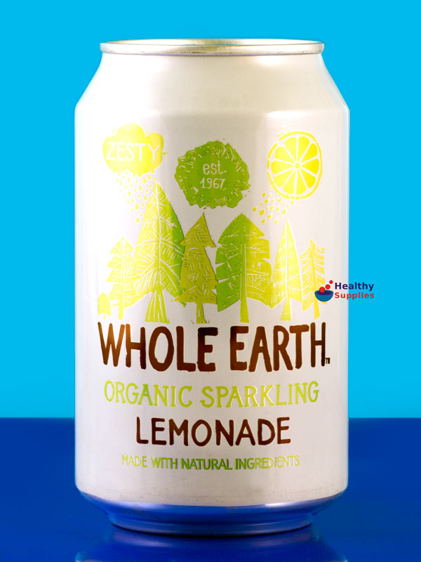 Sparkling Lemonade Drink, Organic 330ml (Whole Earth) - HealthySupplies ...