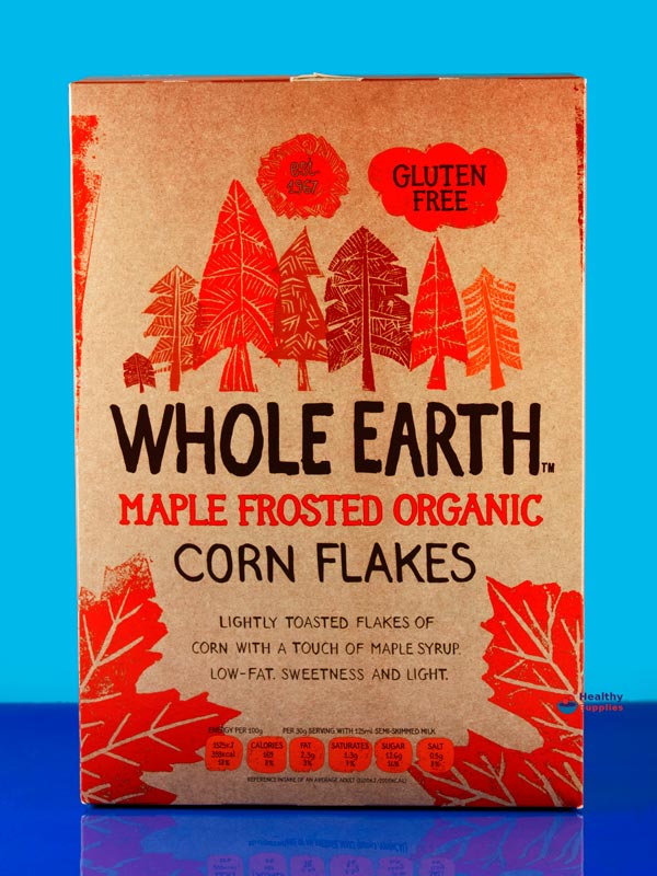 Maple Frosted Flakes, Organic 375g (Whole Earth) - HealthySupplies.co ...