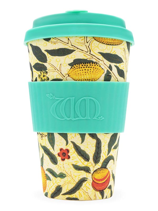 William Morris Pomme Coffee Cup 400ml (Ecoffee Cup) | Healthy Supplies