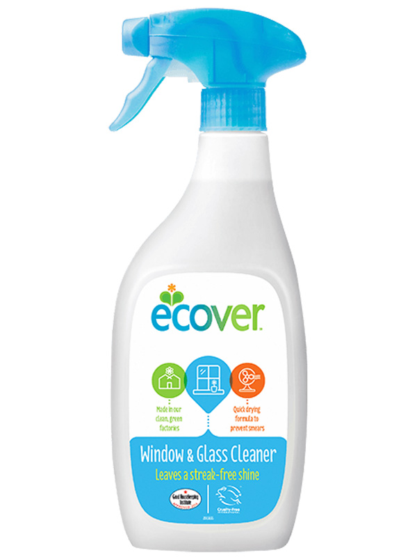 Window & Glass Cleaner 500ml (Ecover) | Healthy Supplies