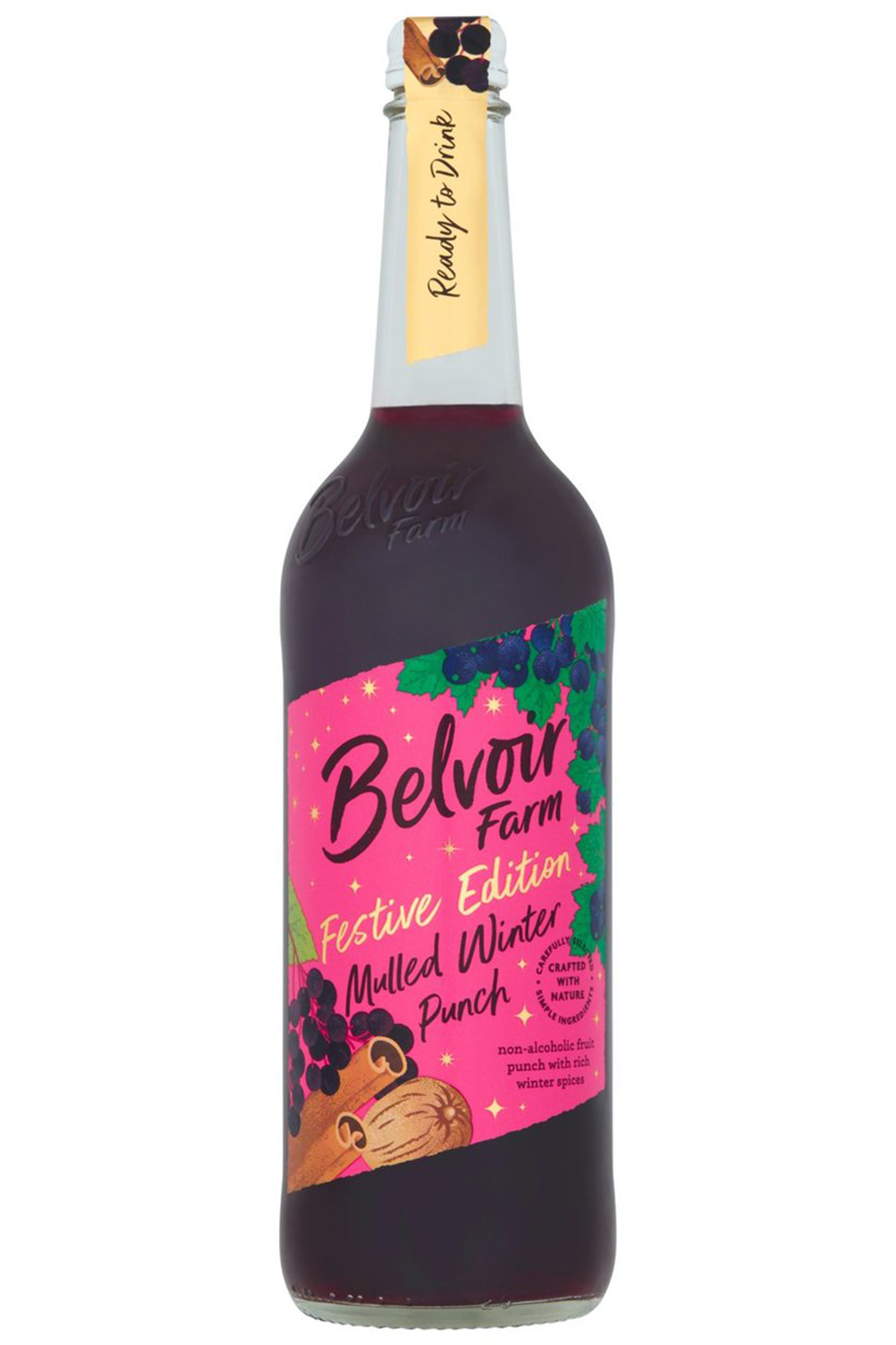 Mulled Winter Punch 750ml (Belvoir) | Healthy Supplies