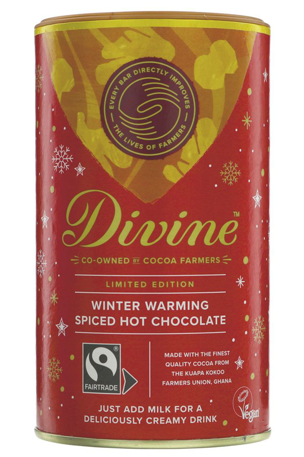 Winter Spice Hot Chocolate 300g (Divine) | Healthy Supplies