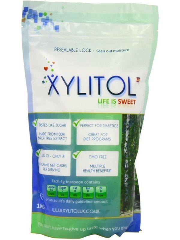 Xylitol Resealable Pouch 1kg | Healthy Supplies