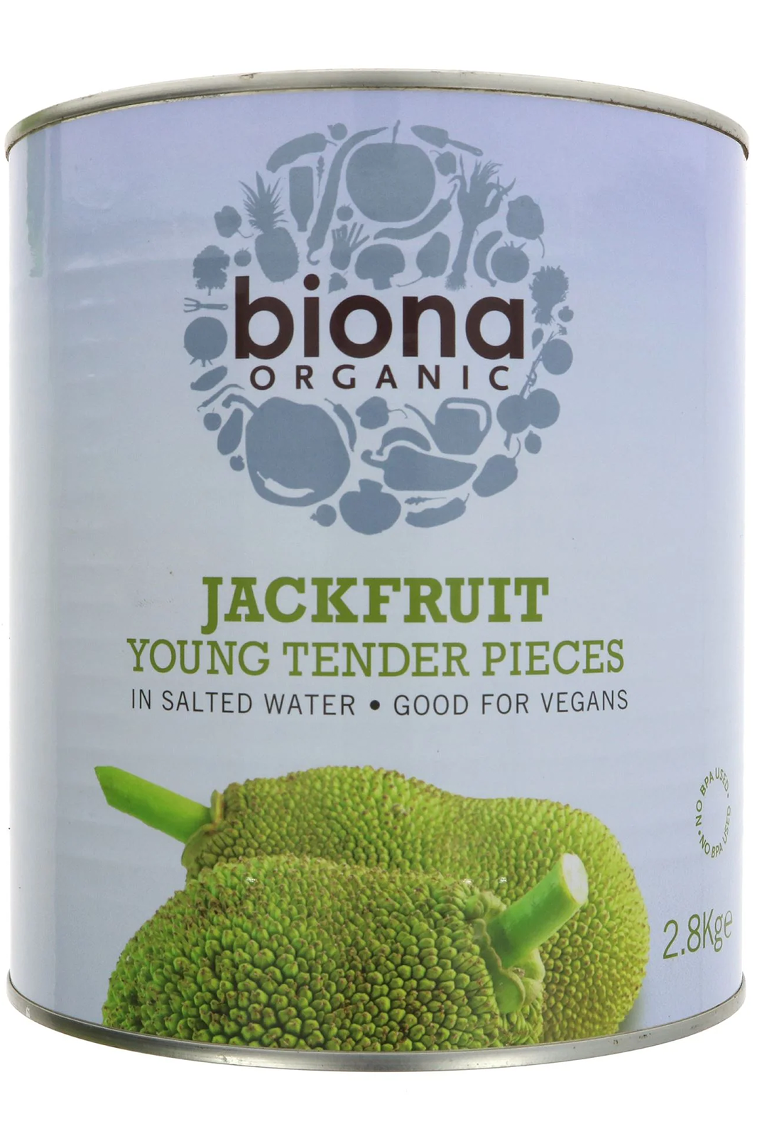 Organic Young Jackfruit 2.8kg (Biona) | Healthy Supplies